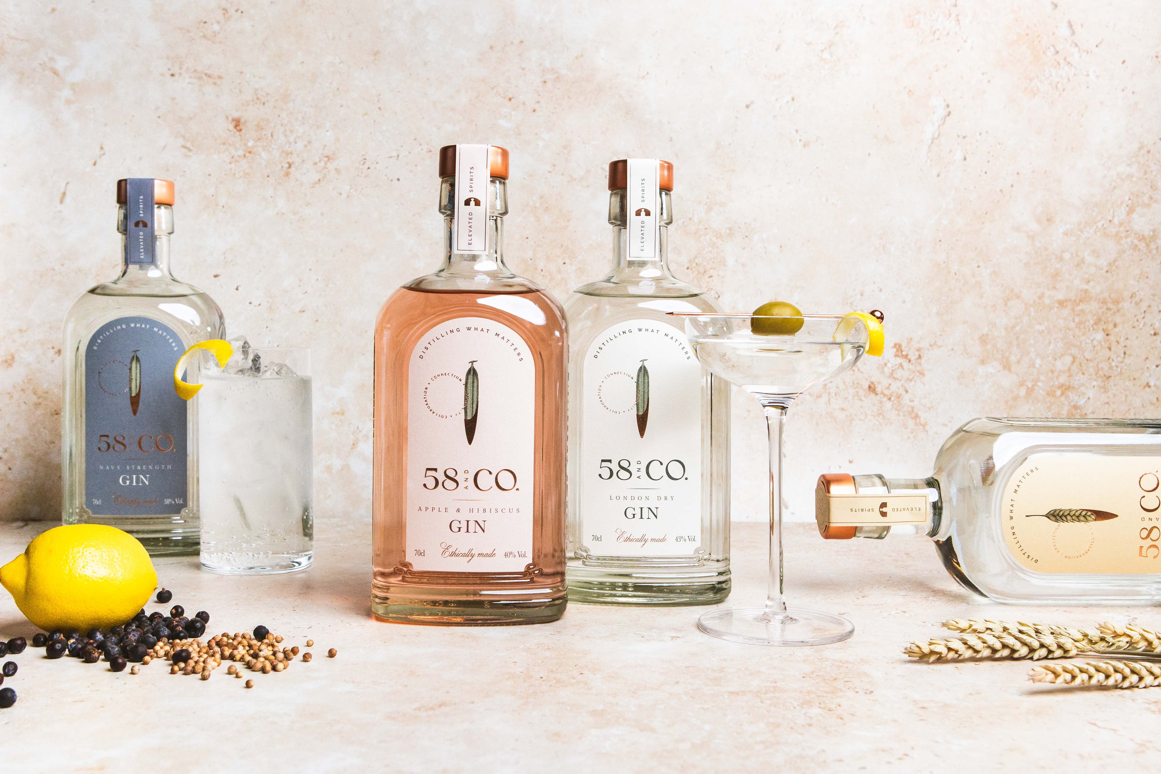 Shop 58 and CO Gin, Vodka, Spirits & Limited Editions