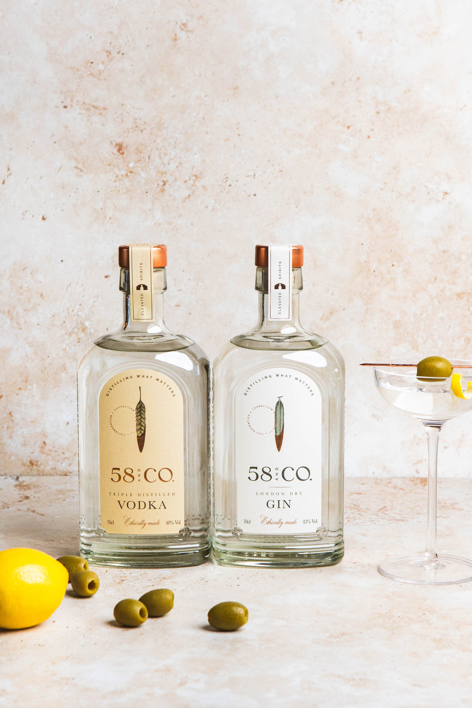 Shop 58 and CO Gin, Vodka, Spirits & Limited Editions